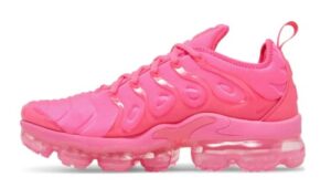 nike womens air vapormax plus shoes, hyper pink/hyper pink-white, 7.5