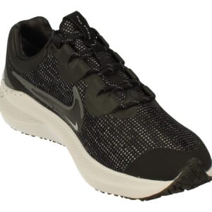 Nike Womens Zoom Winflo 8 Shield Running Trainers DC3730 Sneakers Shoes (UK 6.5 US 9 EU 40.5, Black Iron Grey 001)