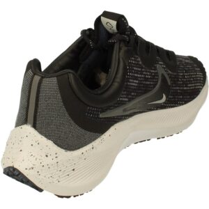 Nike Womens Zoom Winflo 8 Shield Running Trainers DC3730 Sneakers Shoes (UK 6.5 US 9 EU 40.5, Black Iron Grey 001)