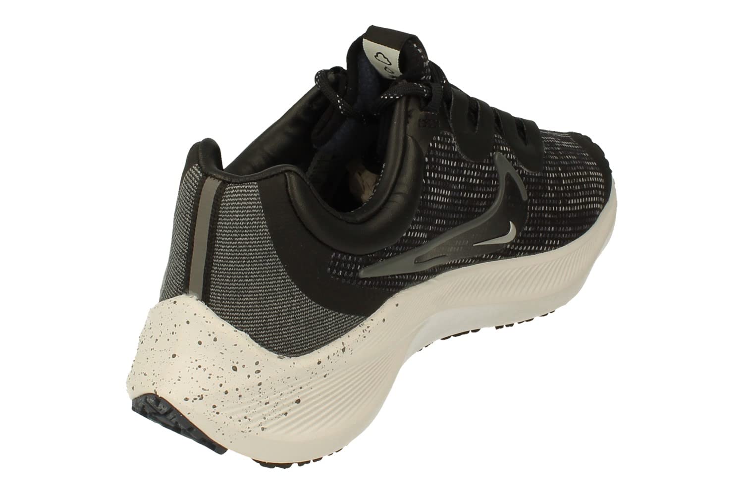 Nike Womens Zoom Winflo 8 Shield Running Trainers DC3730 Sneakers Shoes (UK 6.5 US 9 EU 40.5, Black Iron Grey 001)