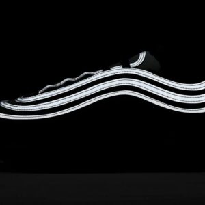 Nike Mens Air Max 97 DM0027 001 White/Black/Silver - Size 8.5