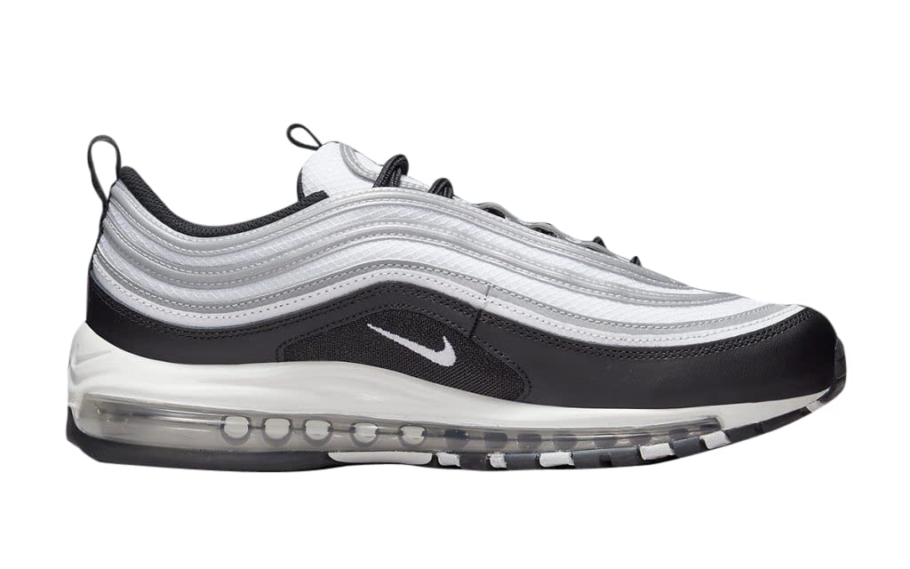 Nike Mens Air Max 97 DM0027 001 White/Black/Silver - Size 8.5