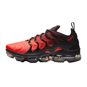 nike air vapormax plus mens shoes size-12 black/bright crimson