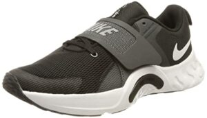 nike men's renew retaliation 4 training shoes, black/white-dk smoke grey, 11.5 m us