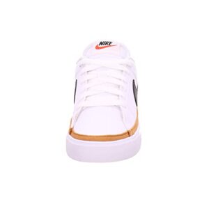 NIKE Women's Sneaker, White Black Desert Ochre, 11