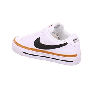 NIKE Women's Sneaker, White Black Desert Ochre, 11