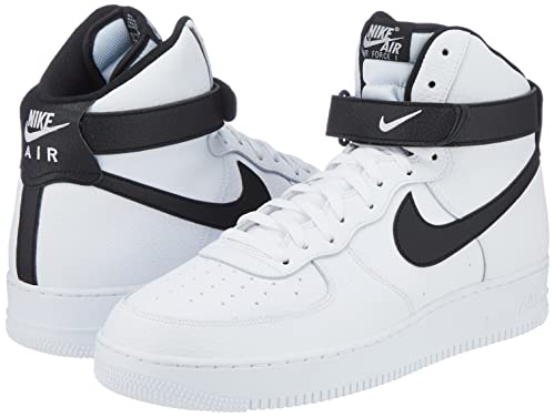 Nike Men's AIR Force 1 '07 Basketball Shoes (7.5) White/Black