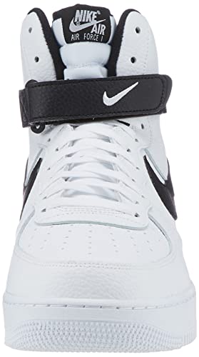 Nike Men's AIR Force 1 '07 Basketball Shoes (7.5) White/Black