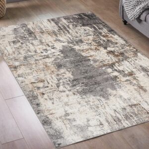 LUXE WEAVERS Artistic Area Rug, Gray-Gray 9x12