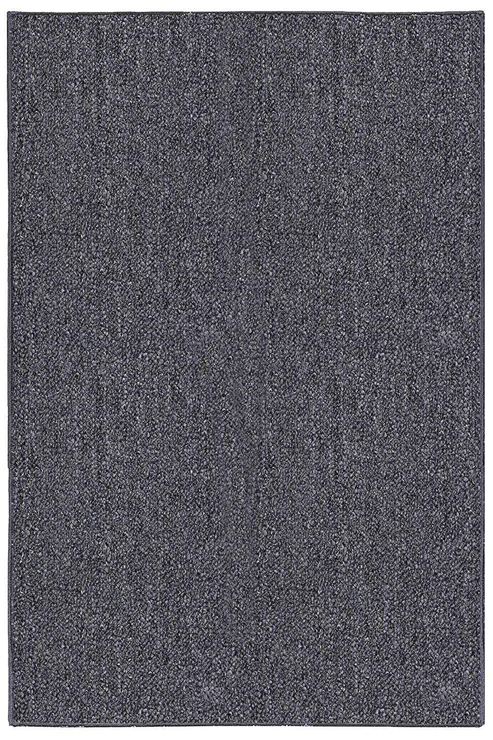 Ambiant Broadway Collection Pet Friendly Indoor Outdoor Area Rugs Grey - 9' x 12' - Stain Resistant Elegance, Easy Machine Wash Care- Perfect for Weddings & Everyday Use!