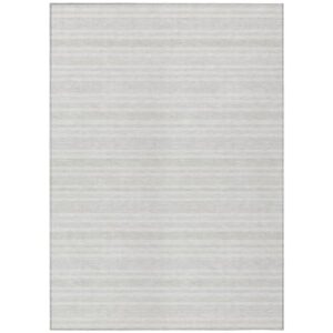 addison rugs chantille acn531 ivory 9' x 12 indoor outdoor area rug, stain resistant, machine washable, non shedding, bedroom, living room, dining room, kitchen rug