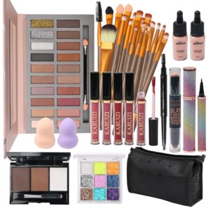 karuizi makeup kit all-in-one makeup gift set for women full kit(20 colors set)