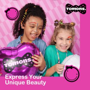 Tomons Kids Makeup Kit for Girl,Mermaid Makeup for Kids,Safe& Non-Toxic Make Up for Little Girls Gift Kids Child Toddler Toys for Age 3 4 5 6 7 8 10 Years Old Birthday