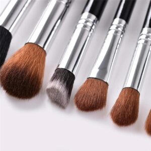 Professional Eye Shadow Makeup Brush Set, COSHINE 19pcs Eye and Lip Premium Synthetic Cosmetic Brushes Kit