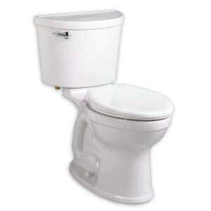 american standard 211ba.105.020 champion pro right height round front toilet combination with right-hand trip lever less seat, white