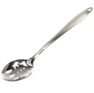 chef craft select slotted spoon, 13 inch, stainless steel