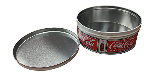 Distress Printed - Coca Cola Round Treat Collectible Tin