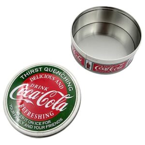 Distress Printed - Coca Cola Round Treat Collectible Tin