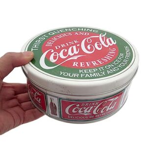 Distress Printed - Coca Cola Round Treat Collectible Tin