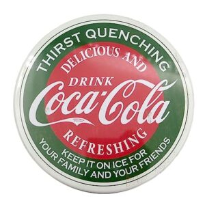 Distress Printed - Coca Cola Round Treat Collectible Tin