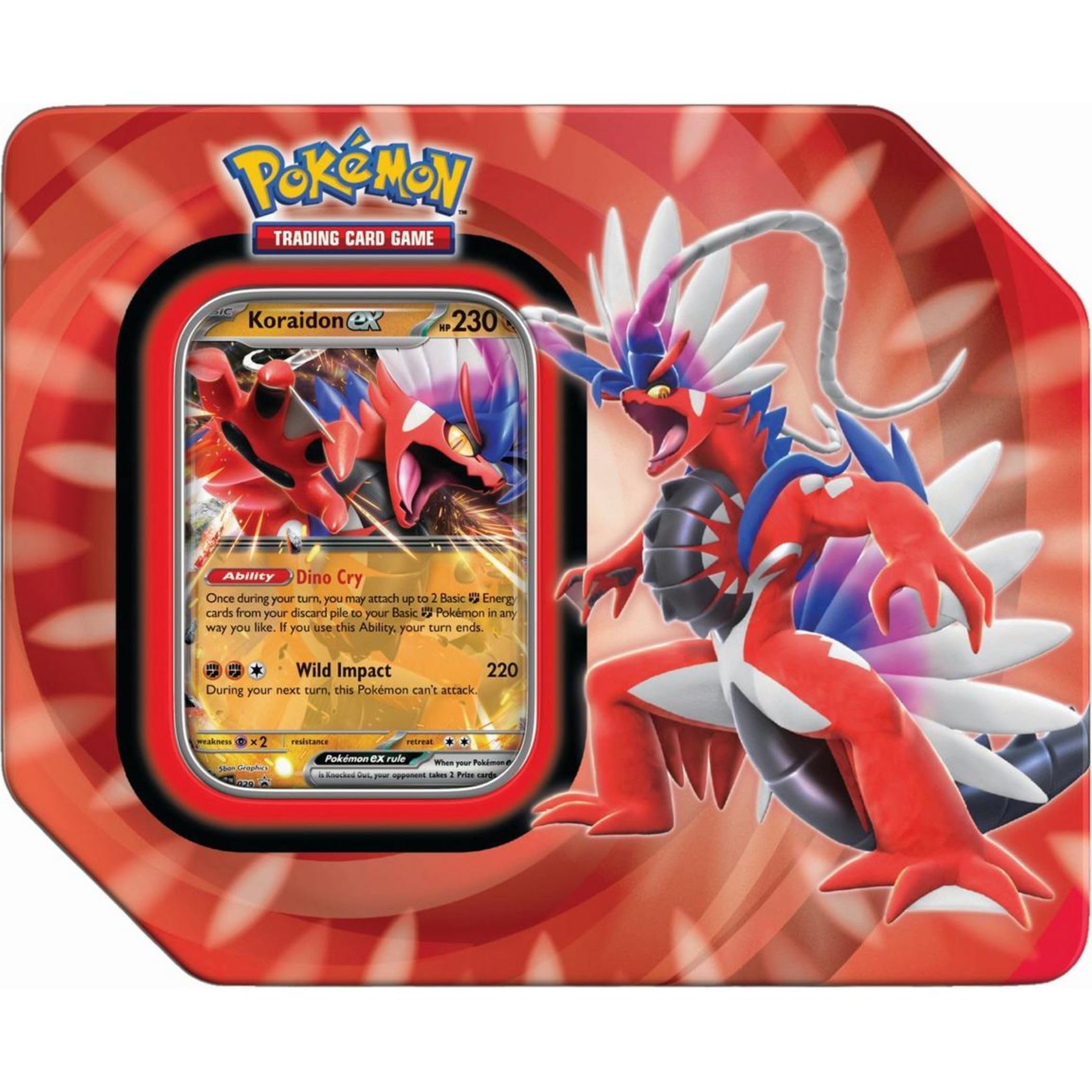 Pokemon TCG: Paldea Legends Summer Tin - Koraidon