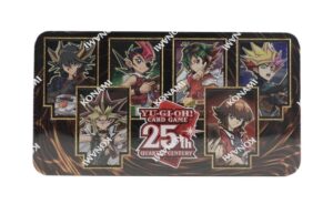 yu-gi-oh! tcg: 25th anniversary tin - dueling heroes