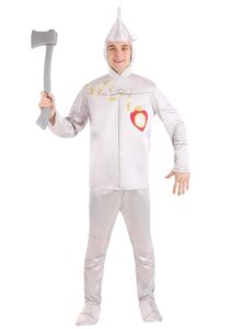 rubie's mens wizard of oz 75th anniversary edition tin man adult sized costumes, silver, one size us