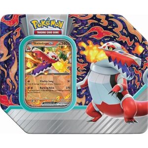 pokemon tcg: paldea partners skeledirge ex tin