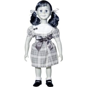 bif bang pow the twilight zone talky tina 18-inch prop replica doll - entertainment earth exclusive