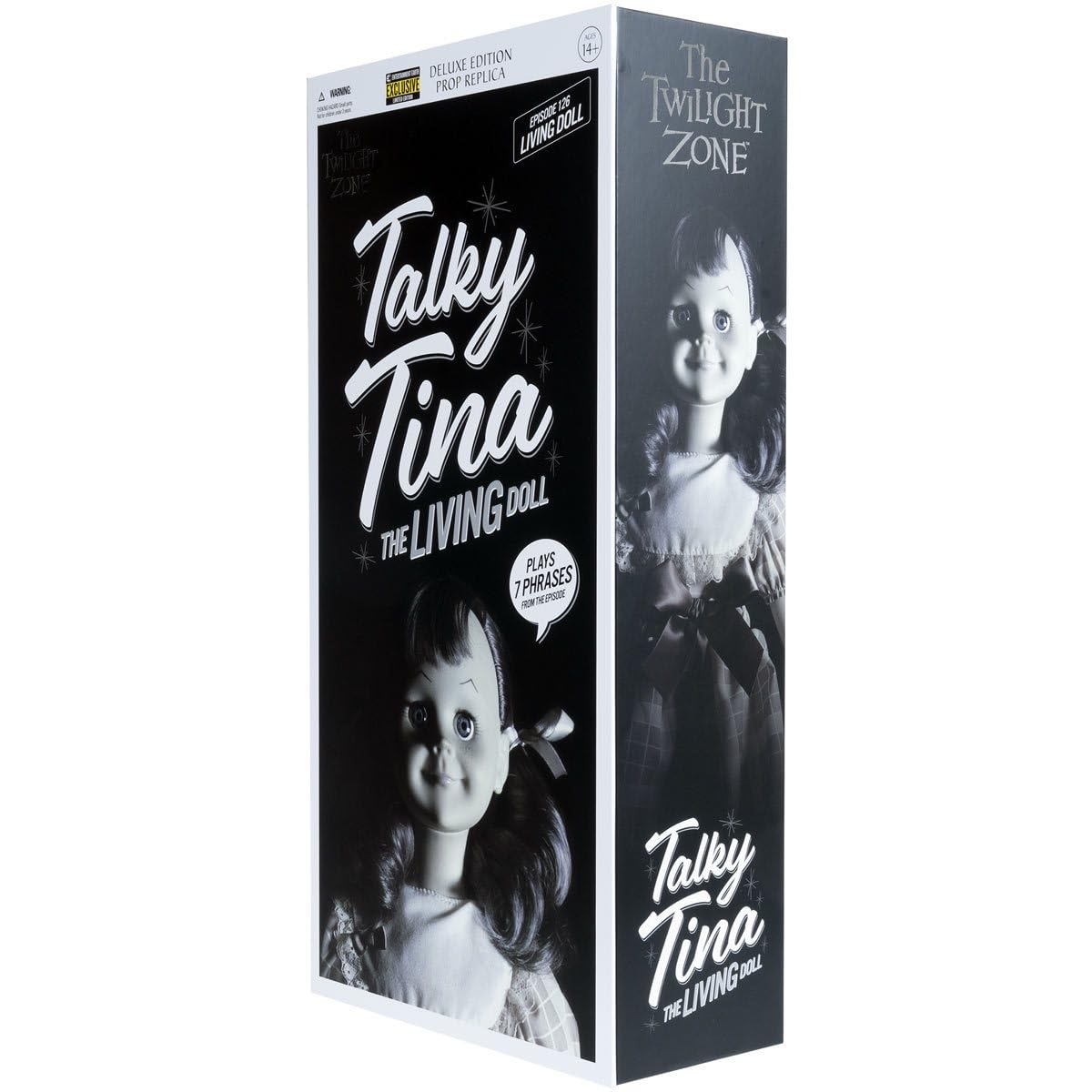 Bif Bang Pow The Twilight Zone Talky Tina 18-Inch Prop Replica Doll - Entertainment Earth Exclusive