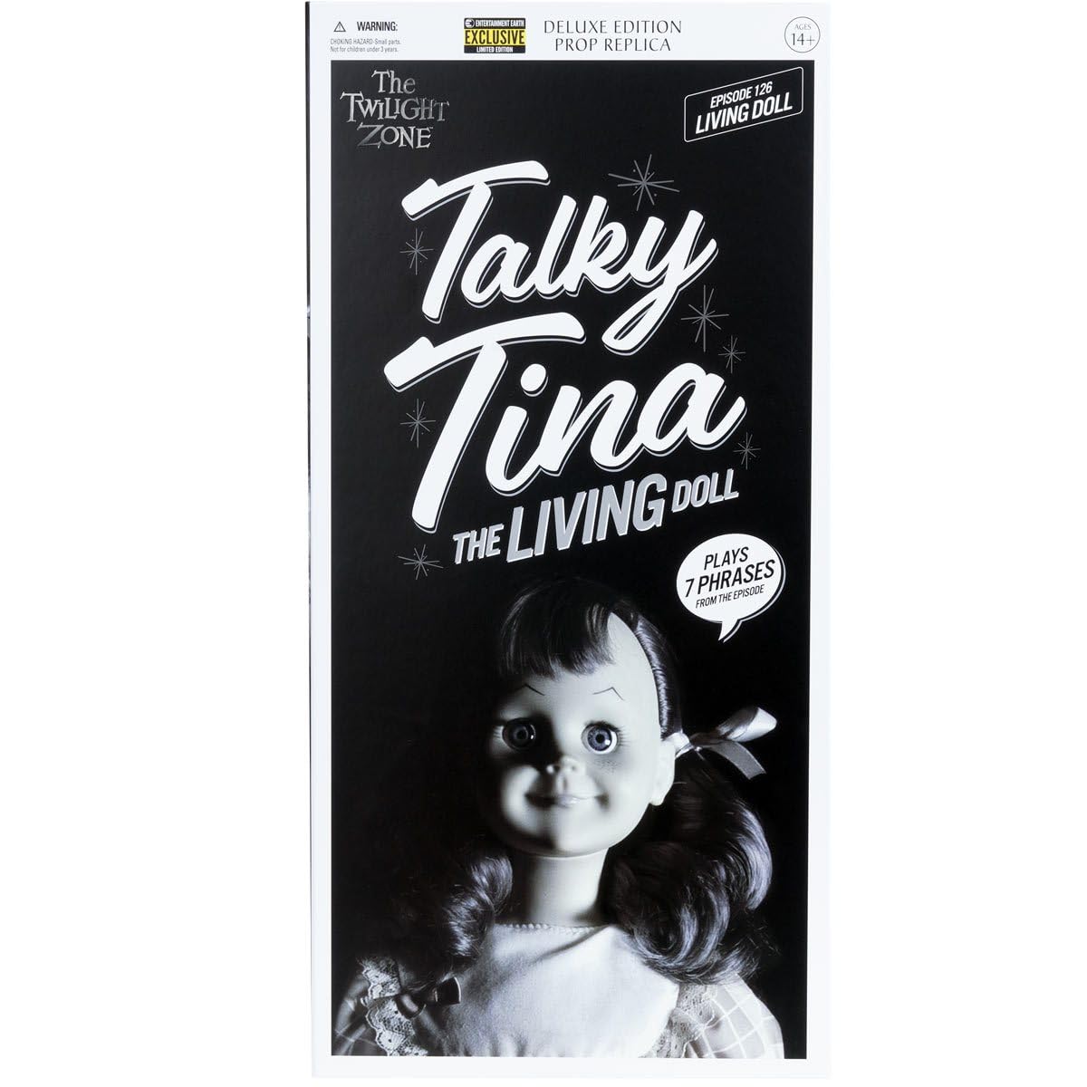 Bif Bang Pow The Twilight Zone Talky Tina 18-Inch Prop Replica Doll - Entertainment Earth Exclusive