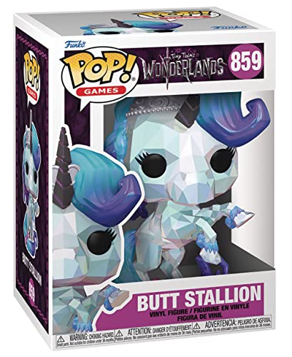 POP Tiny Tina's Wonderlands - Butt Stallion Funko Vinyl Figure (Bundled with Compatible Box Protector Case), Multicolored, 3.75 inches