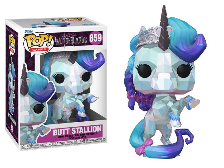 POP Tiny Tina's Wonderlands - Butt Stallion Funko Vinyl Figure (Bundled with Compatible Box Protector Case), Multicolored, 3.75 inches