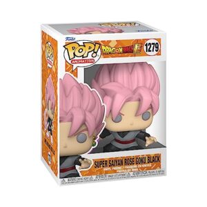 funko pop! animation: dragon ball super - super saiyan rose goku black with translucent scythe