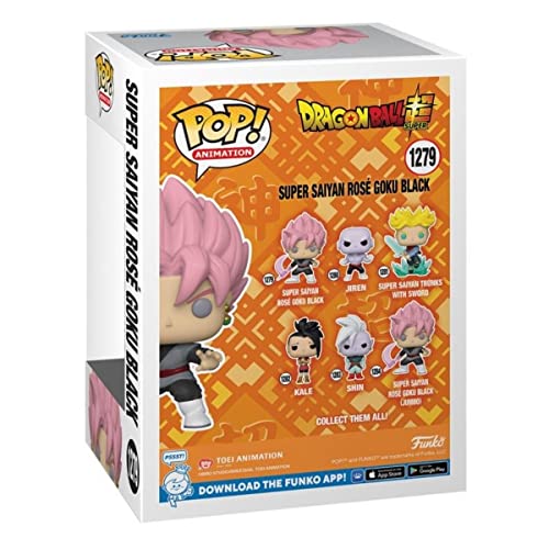 Funko Pop! Animation: Dragon Ball Super - Super Saiyan Rose Goku Black with Translucent Scythe