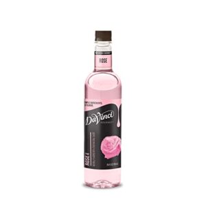 davinci gourmet rose syrup, 25.4 fluid ounce (pack of 1)