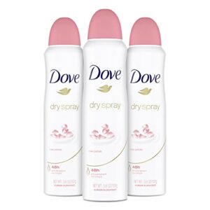 dove antiperspirant deodorant rose petals, 3.8 oz, pack of 3