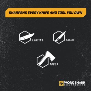 Work Sharp Portable Pocket and Hunting Knife Sharpener, WSGPS-W