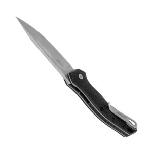 Kershaw Shoreline Pocket Knife, All Purpose 3 inch Blade, Deep Carry Pocketclip,BLACK