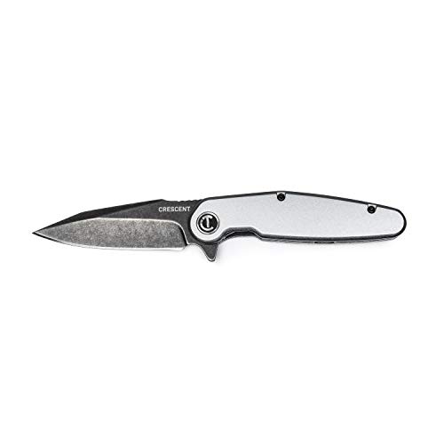 Crescent 3-1/2 Inch Harpoon Blade Aluminum Handle Pocket Knife - CPK350A