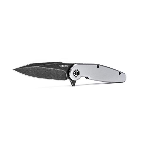 Crescent 3-1/2 Inch Harpoon Blade Aluminum Handle Pocket Knife - CPK350A