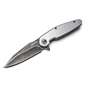 Crescent 3-1/2 Inch Harpoon Blade Aluminum Handle Pocket Knife - CPK350A