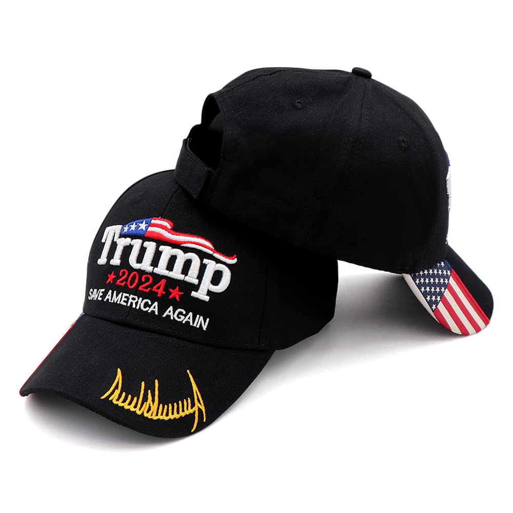 Trump 2024 Hat Save America Again MAGA Hat Donald Trump Hat Embroidered Ultra MAGA Trucker Caps for Men Women