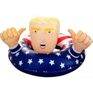 Donald Trump American Pool Float for Summer Pool Party - Fun Inflatable for Adults and Kids