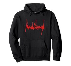 president trump signature pullover hoodie