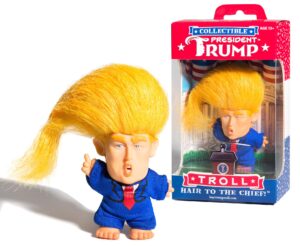 collectible president donald trump troll doll - hair to the chief