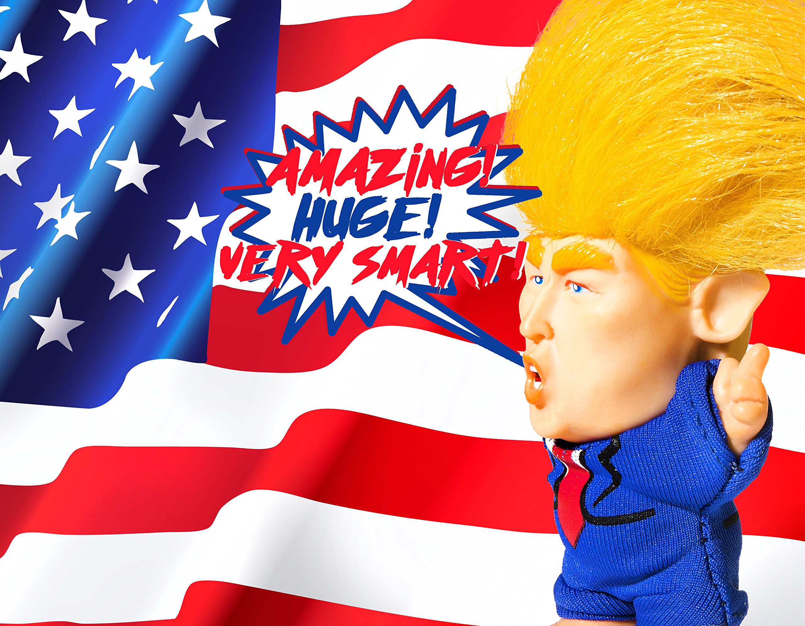 Collectible President Donald Trump Troll Doll - Hair to the Chief