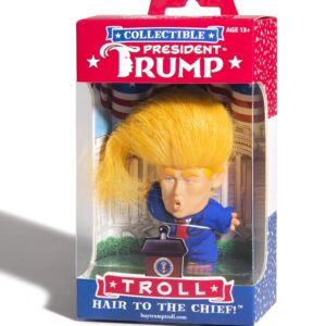 Collectible President Donald Trump Troll Doll - Hair to the Chief