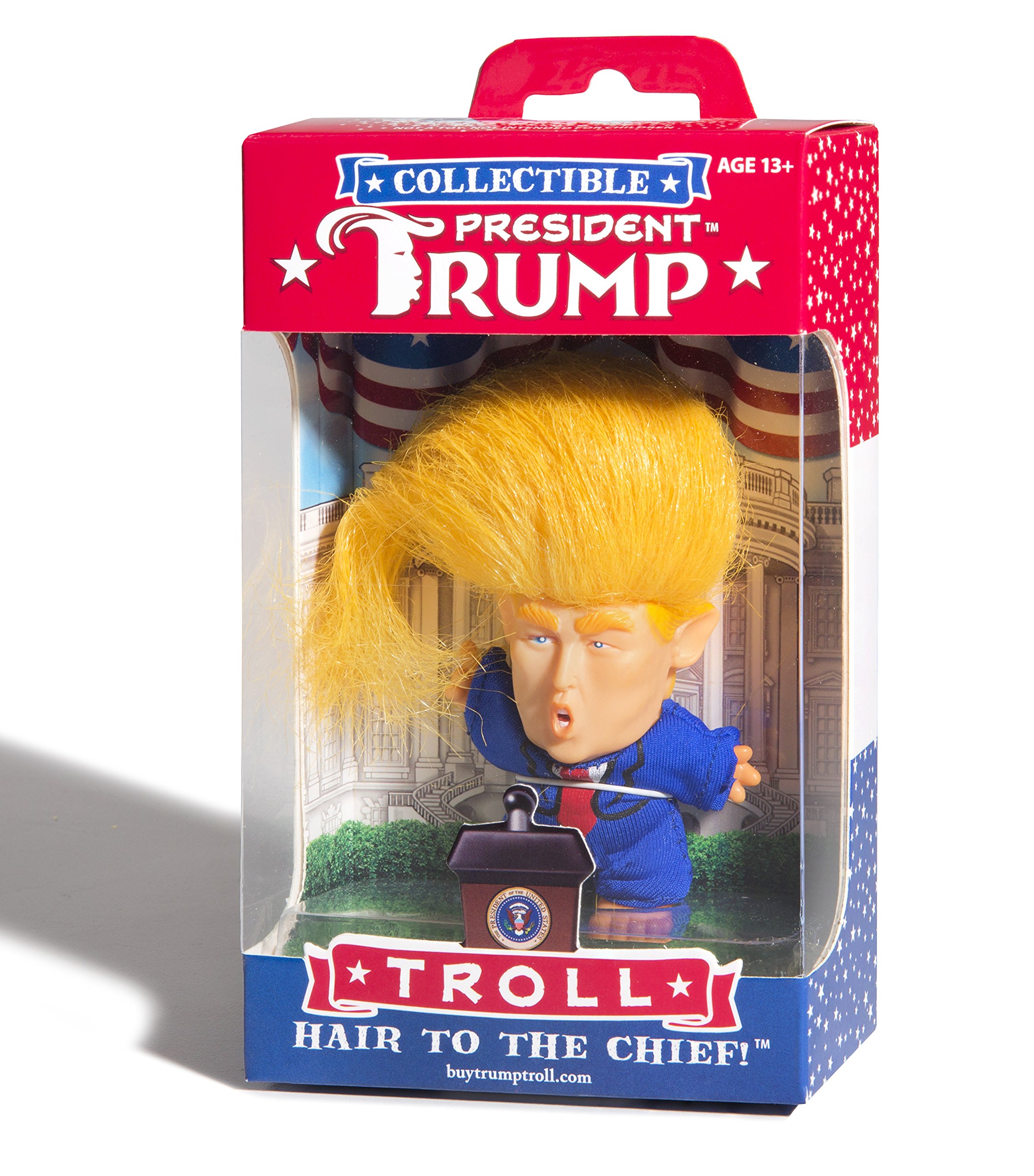 Collectible President Donald Trump Troll Doll - Hair to the Chief