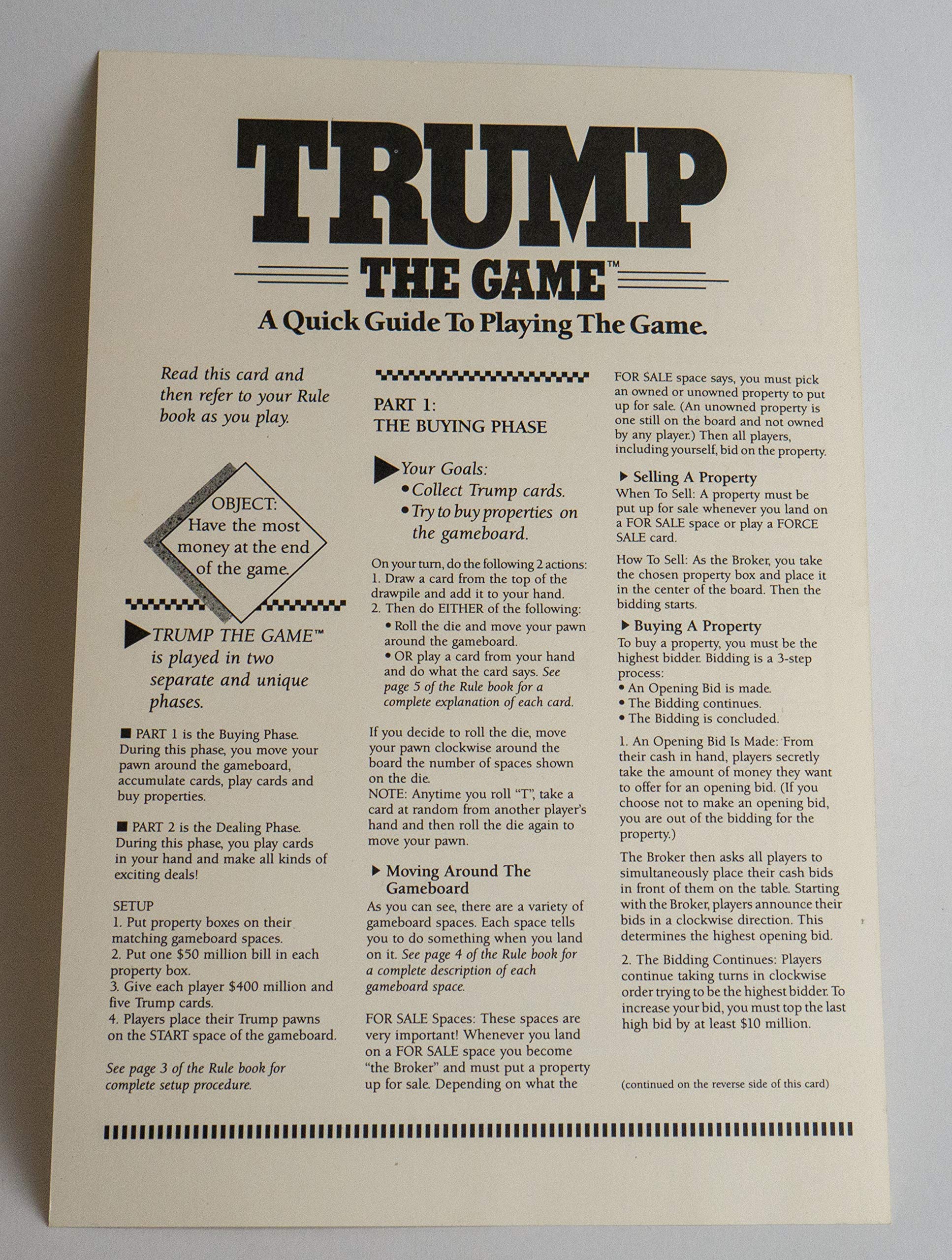 Trump the Game